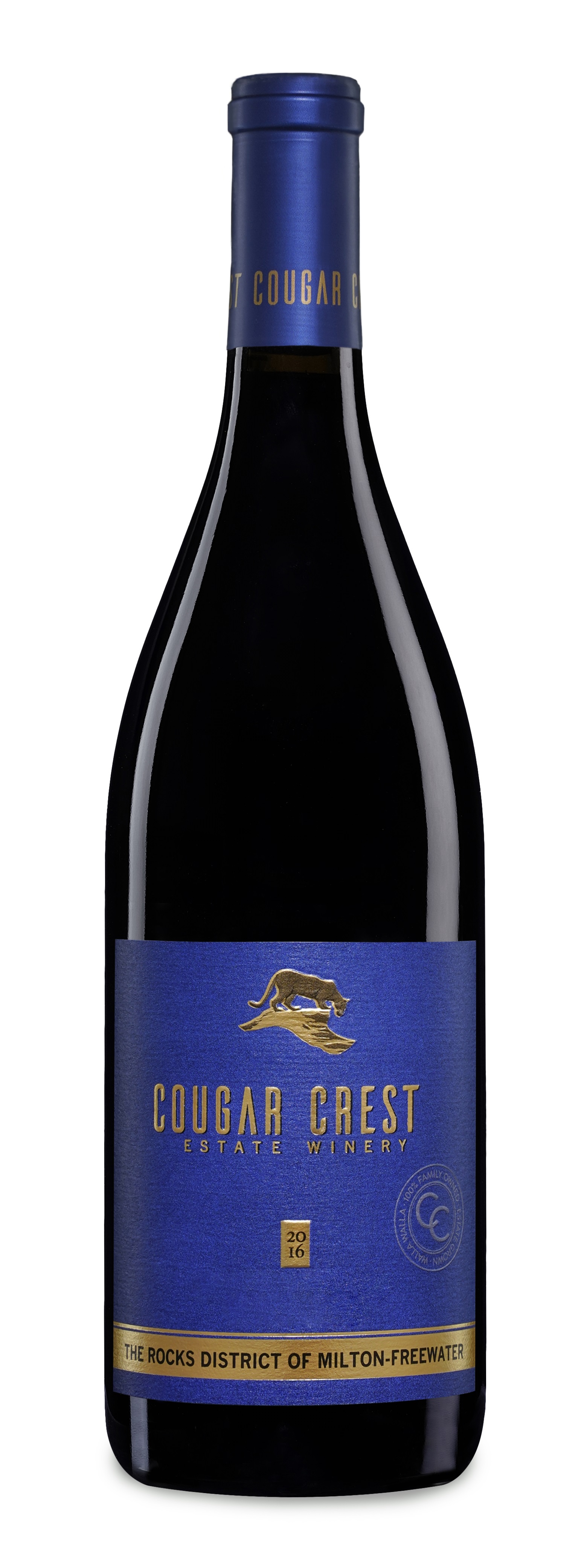 2016 Estate Grown Block 11 Syrah | Cougar Crest Winery